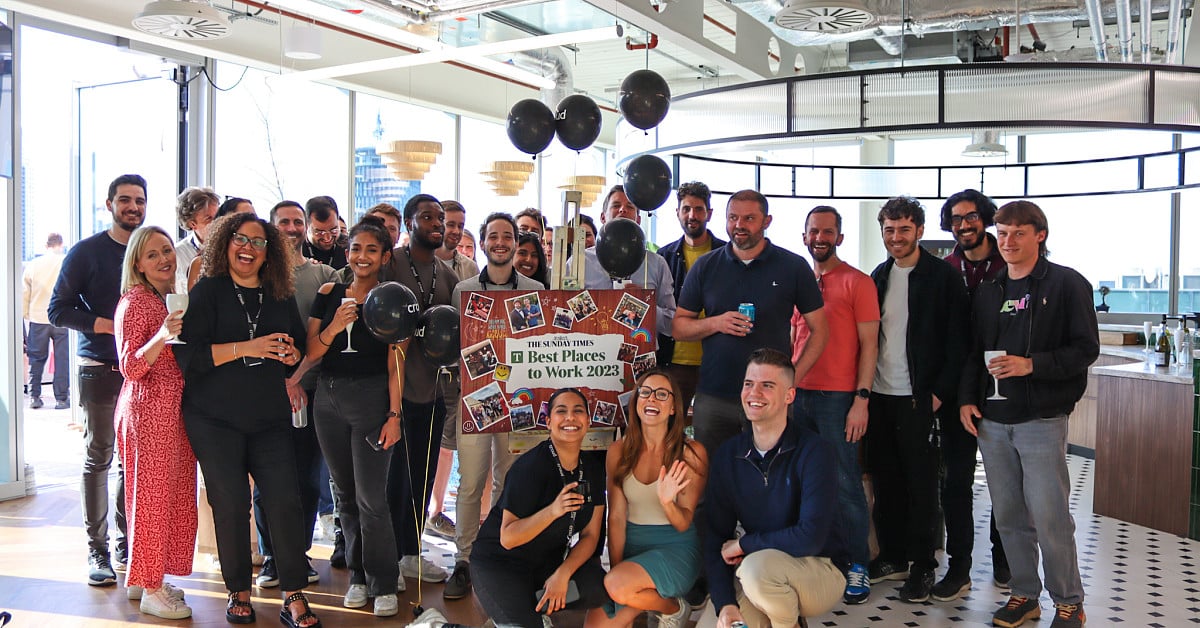 Croud named a Sunday Times Best Place to Work