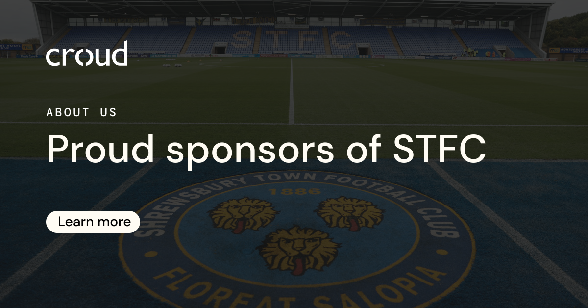 Proud sponsors of STFC | Croud